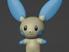Minun 3D model 3D printable | CGTrader