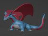 Salamence 3D model 3D printable | CGTrader