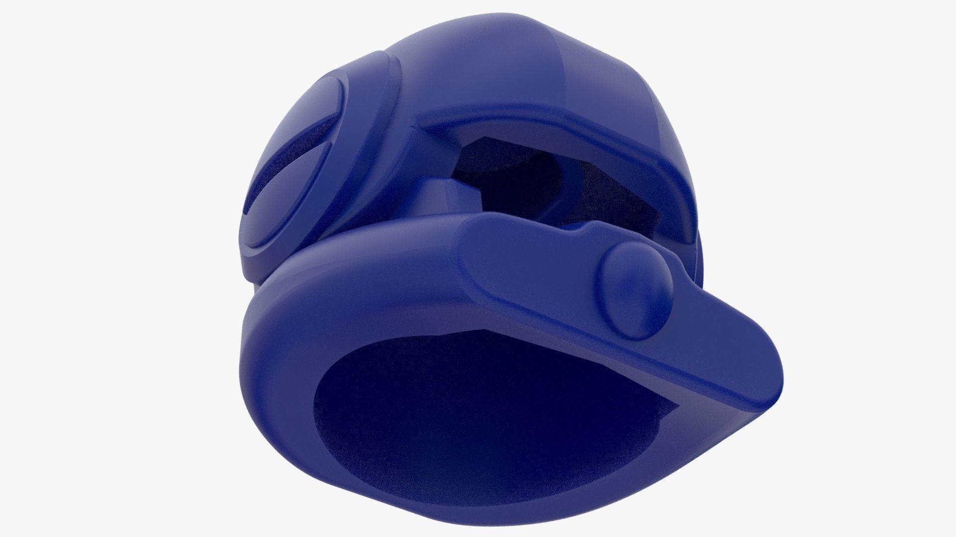 Real size Lego Space Diving Helmet 3D model | CGTrader