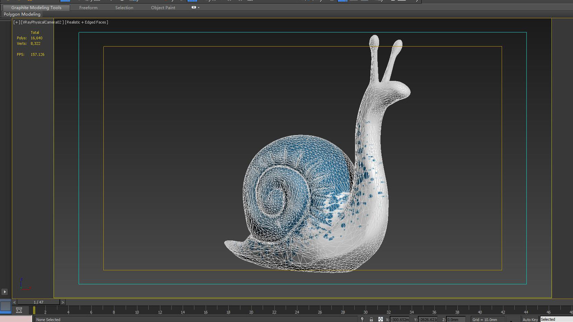 ornament art sculpture statue snail shell 3D model | CGTrader