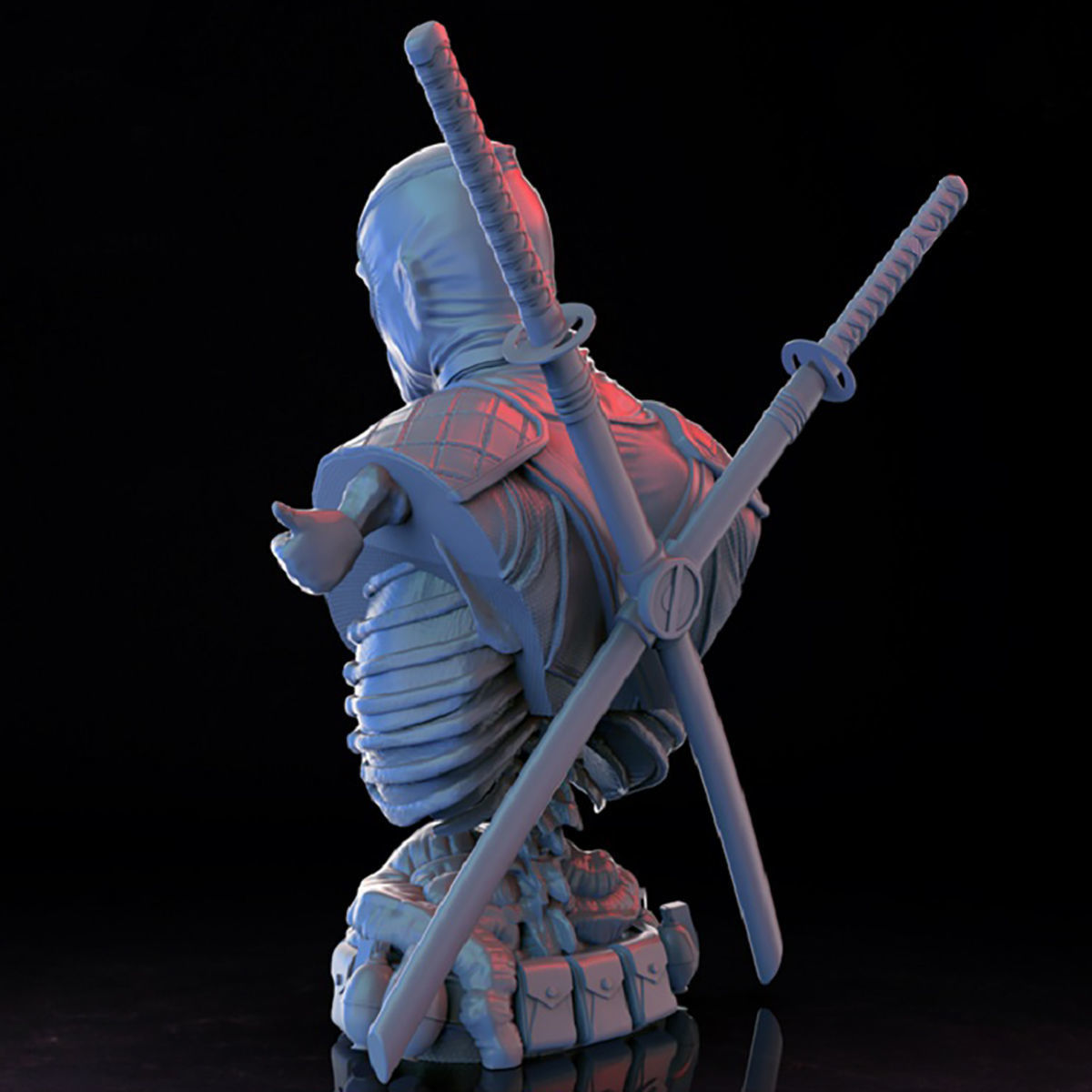 Deadpool Bust 3D Model Ready to Print STL 3D model 3D printable | CGTrader