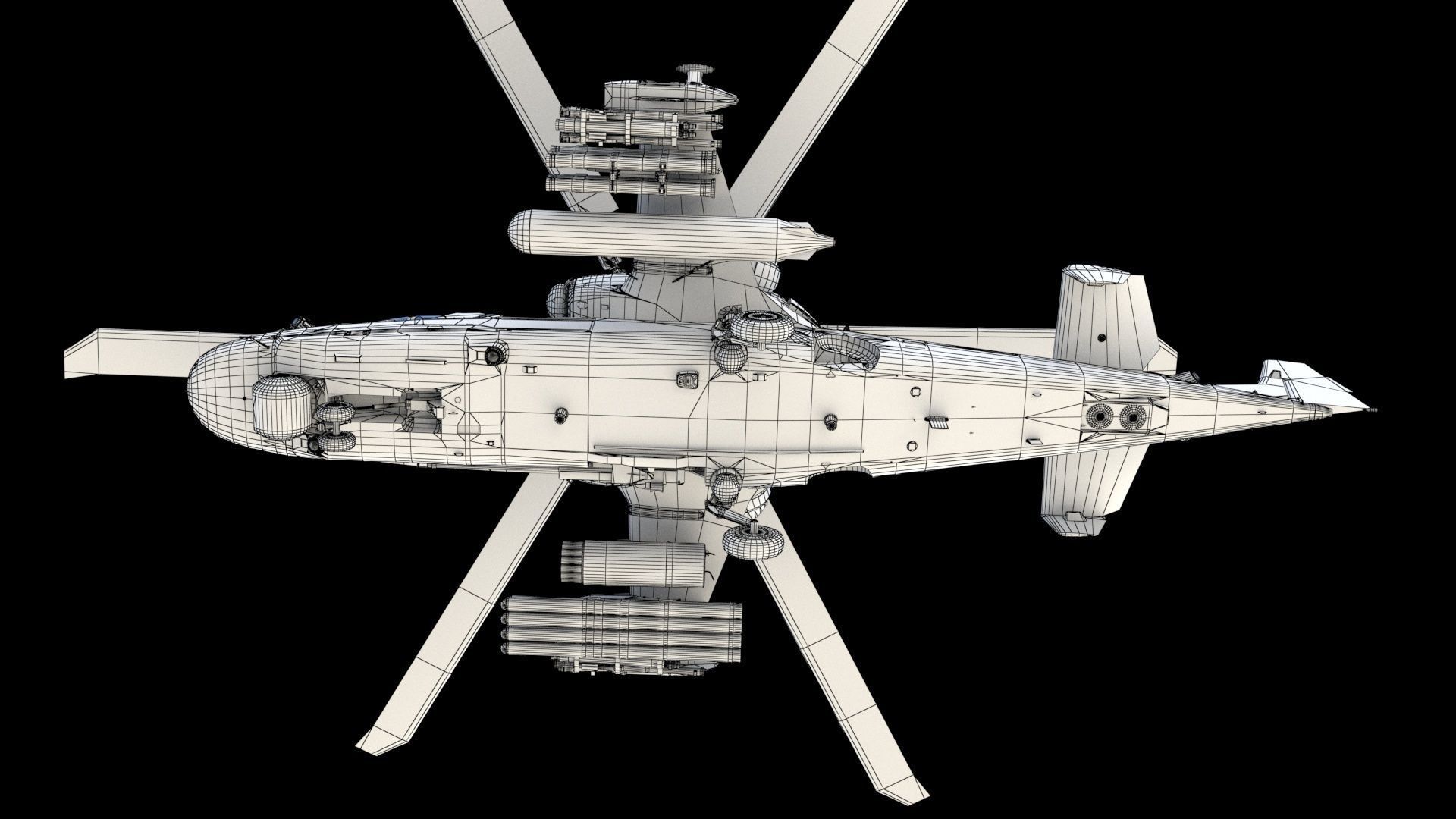 Ka-52 Attack helicopter 3D model | CGTrader