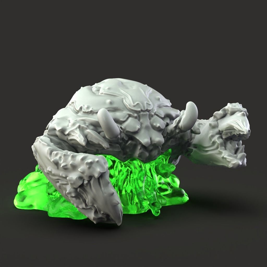 Slime Crabs - 3 Slime Creatures - PRESUPPORTED - 32mm scale 3D model 3D ...