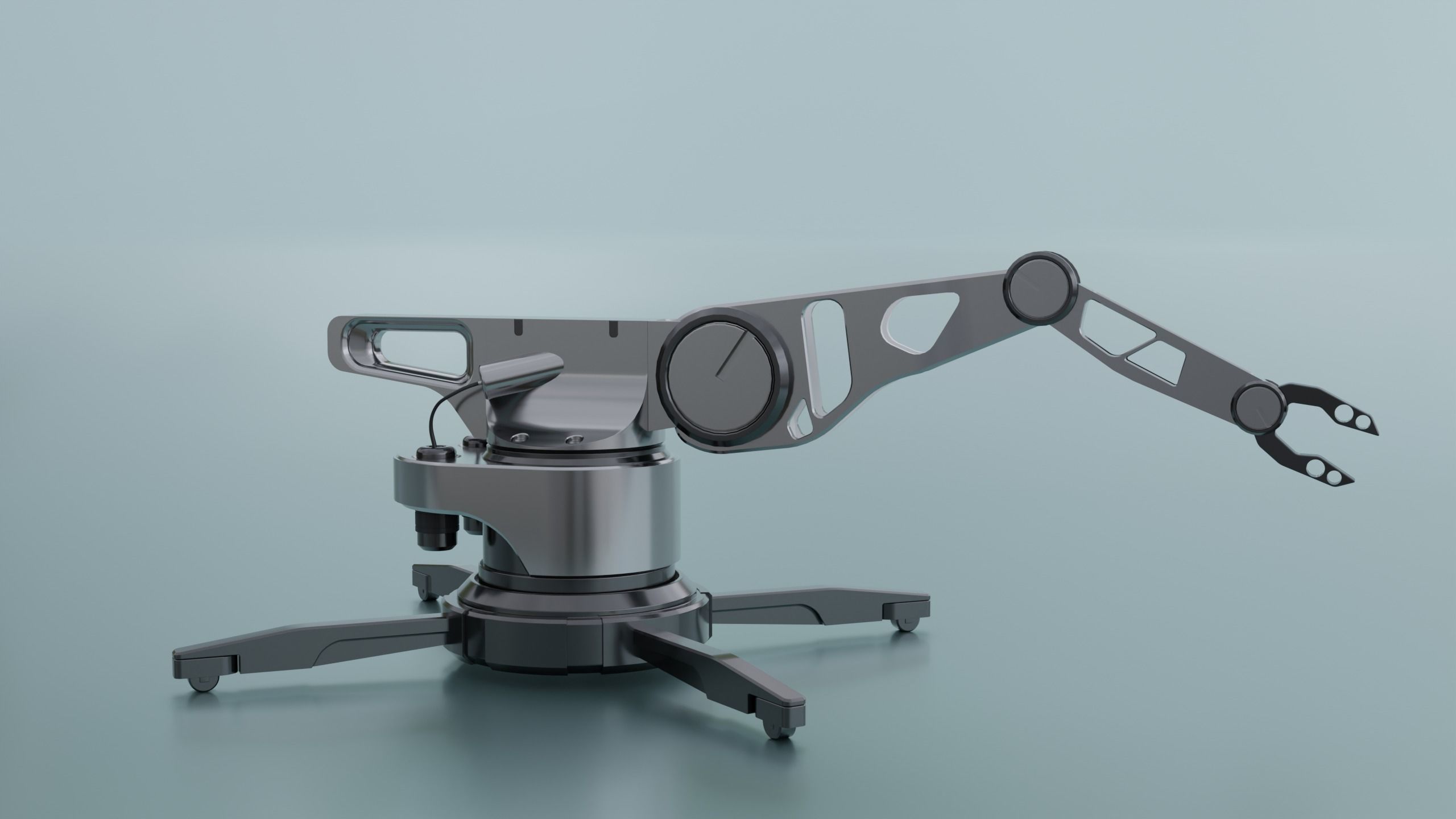 3D model Robot Arm - Robotic Arm - Portable VR / AR / low-poly | CGTrader