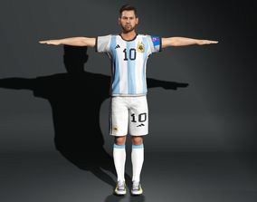 Animated Messi 3D Models | CGTrader