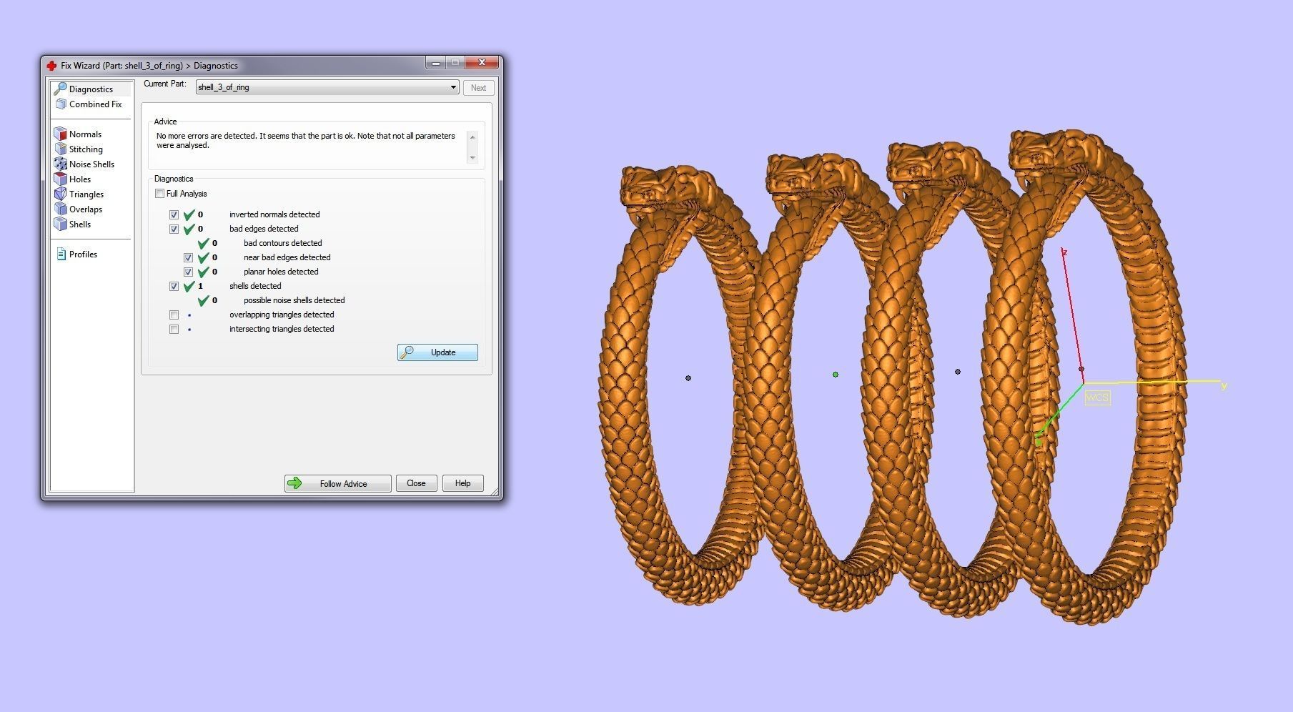 Ouroboros snake ring r-5 3D model 3D printable | CGTrader