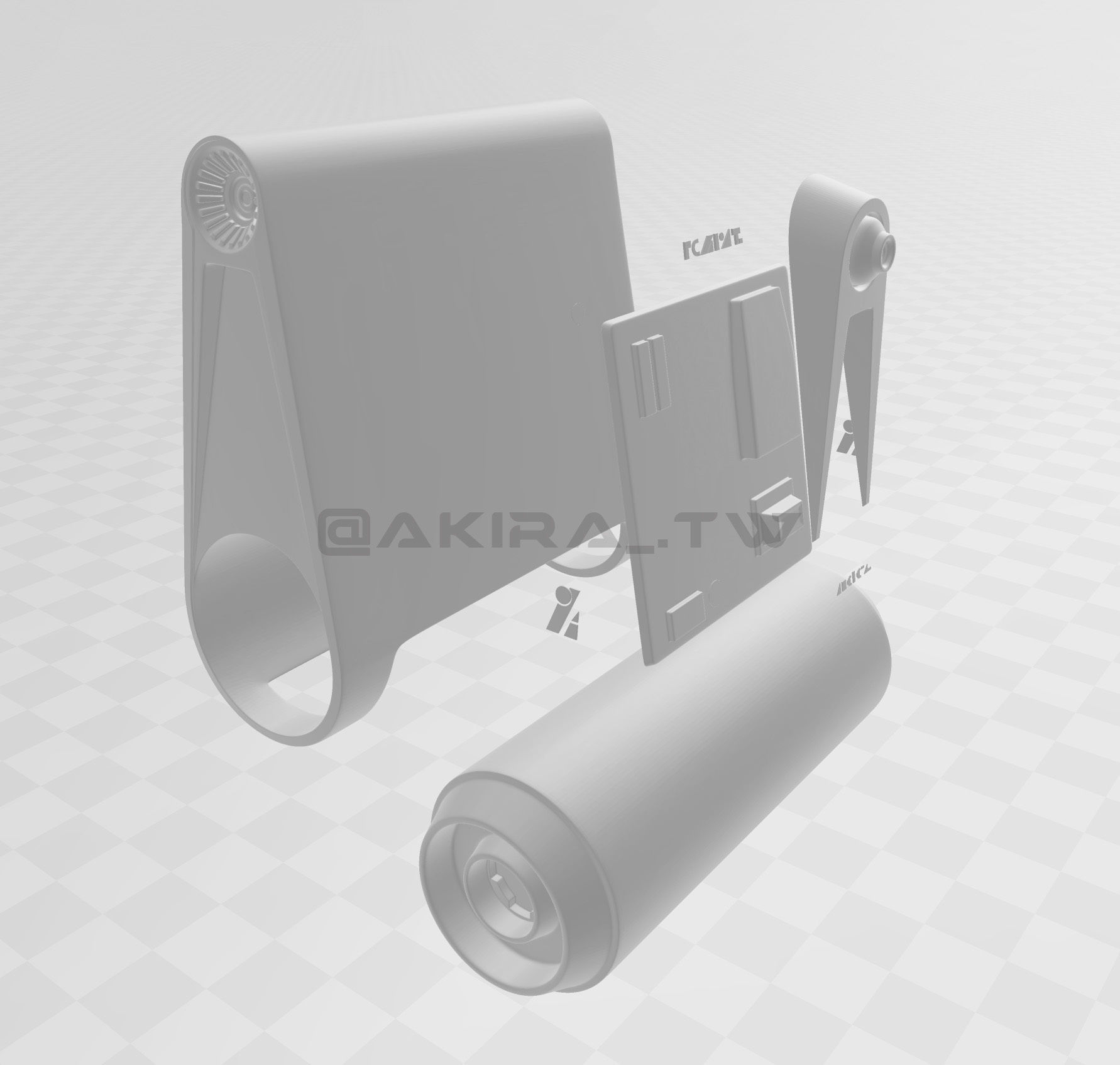 Star Wars Episode V TS Snow Trooper Backpack 3D model 3D printable ...