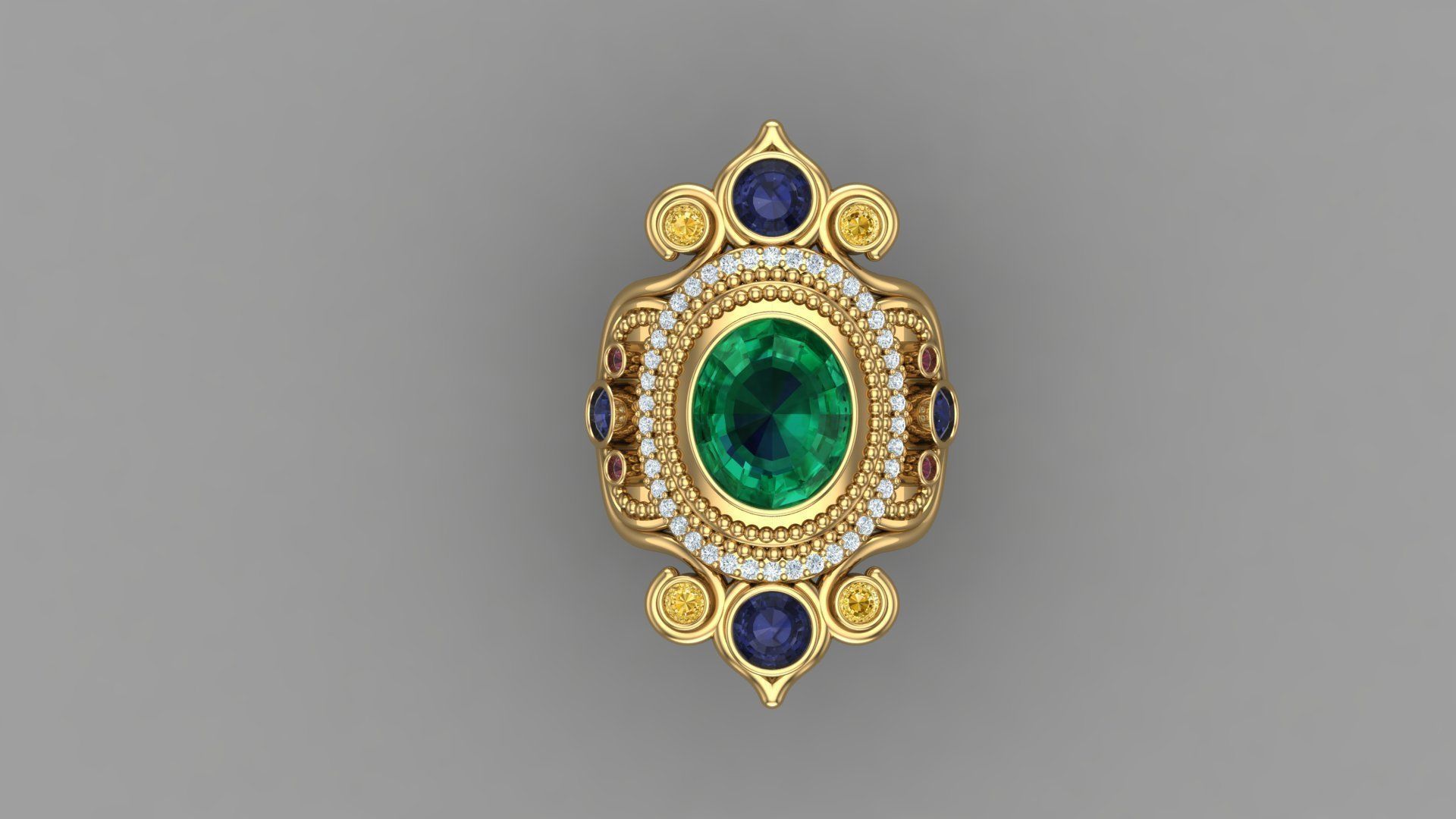 Women Ring Cad File 3D model | CGTrader