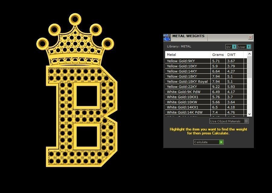 Alphabet Version 1 Letter B 3D model 3D printable | CGTrader