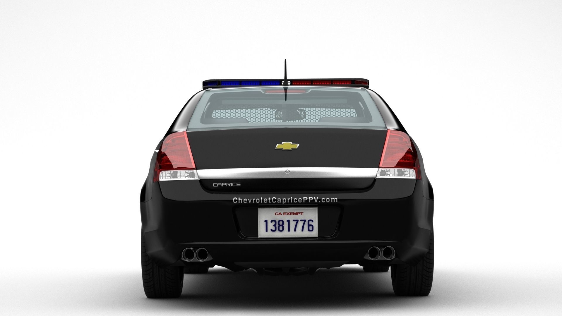 Chevrolet Caprice Police Patrol 3D model | CGTrader