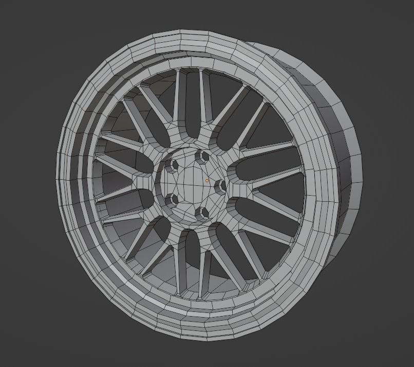 3D model Car rims BBS VR / AR / low-poly | CGTrader
