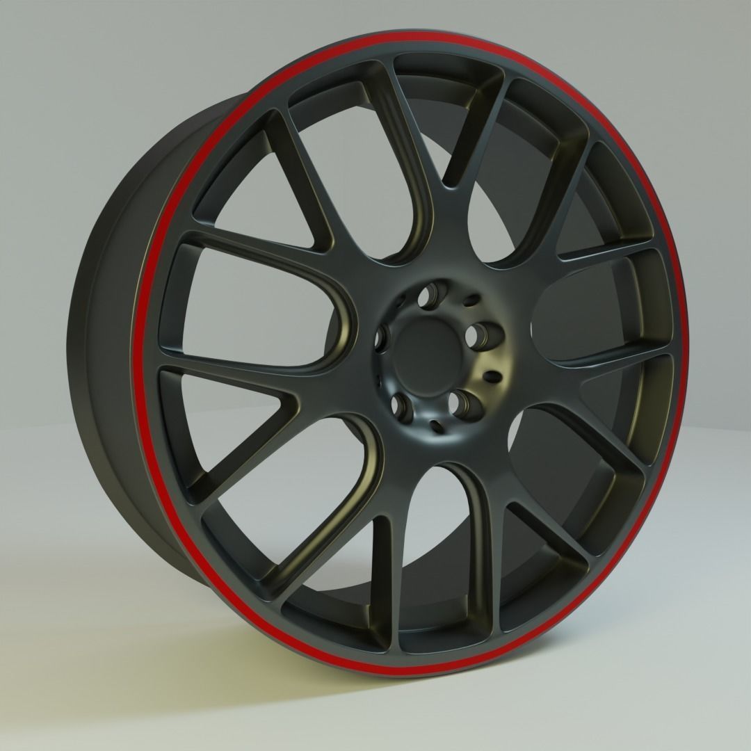 3D model Car rims BBS VR / AR / low-poly | CGTrader