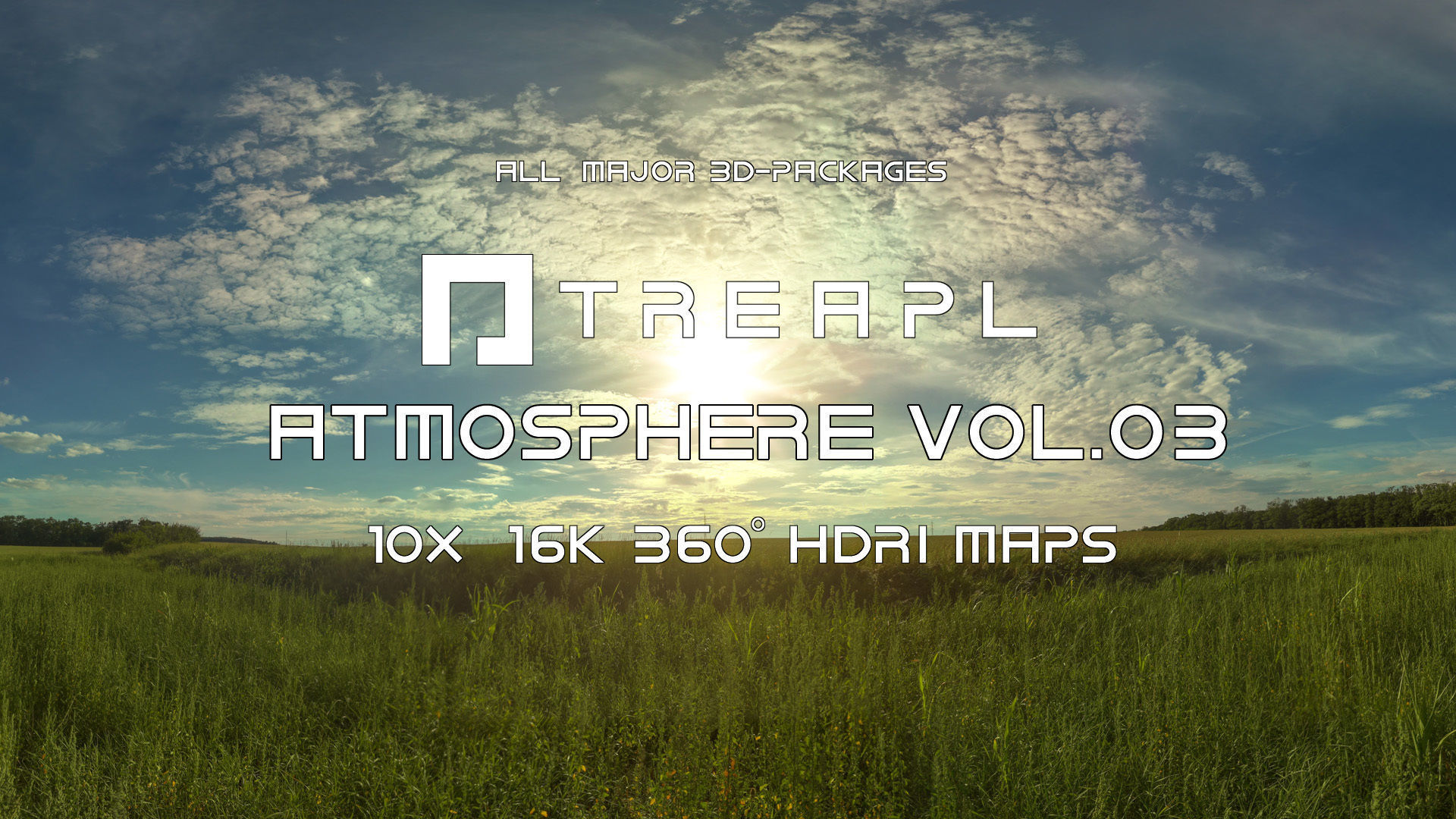 10X HDRI SKIES TREAPL ATMOSPHERE VOL03 - BUNDLE - 360 SKIES Texture ...