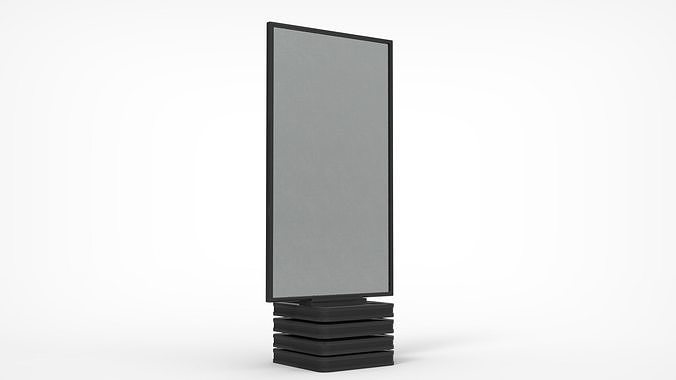Outdoor Advertising Stand V7 3D model | CGTrader