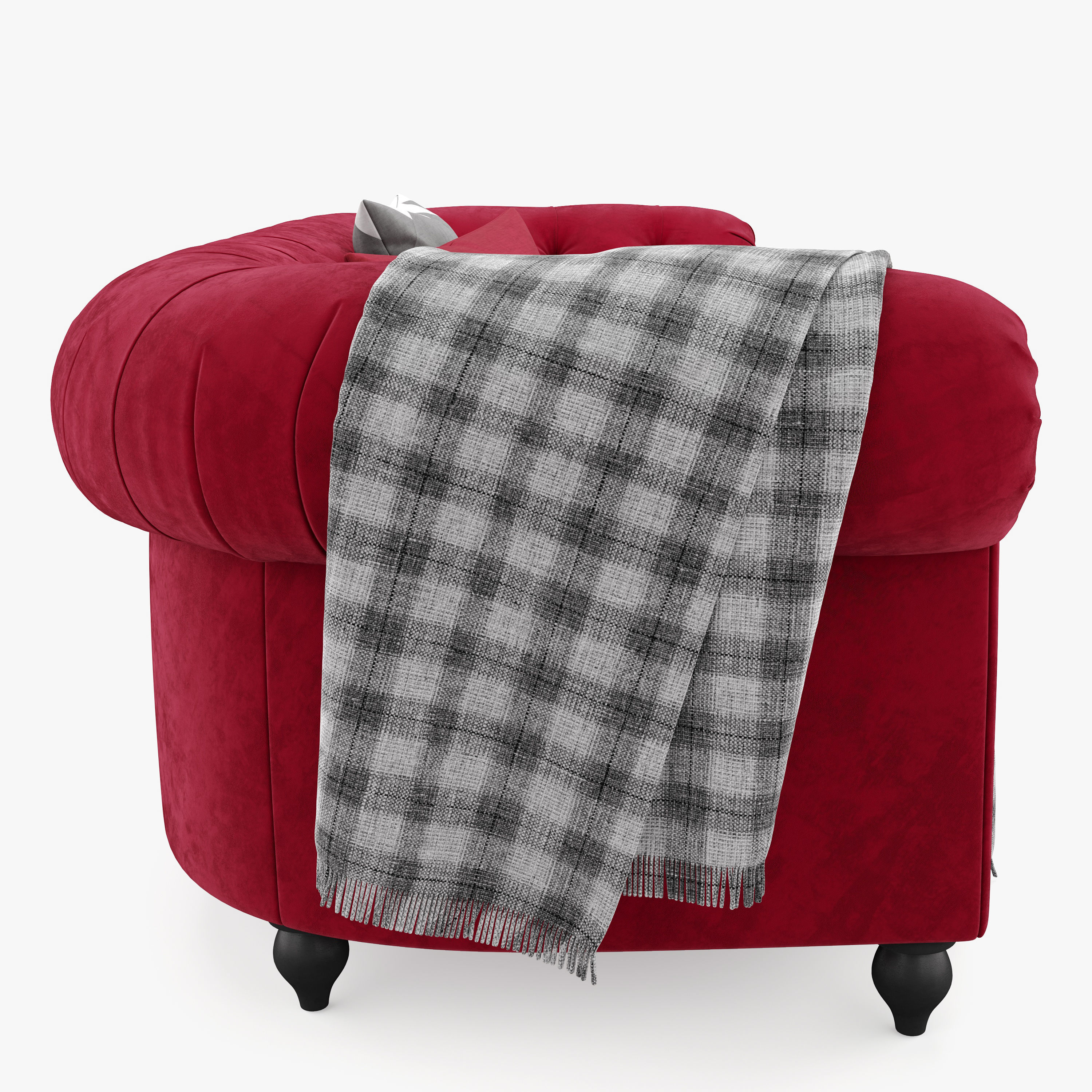 Fitzrovia 3 SEATER 3D model | CGTrader
