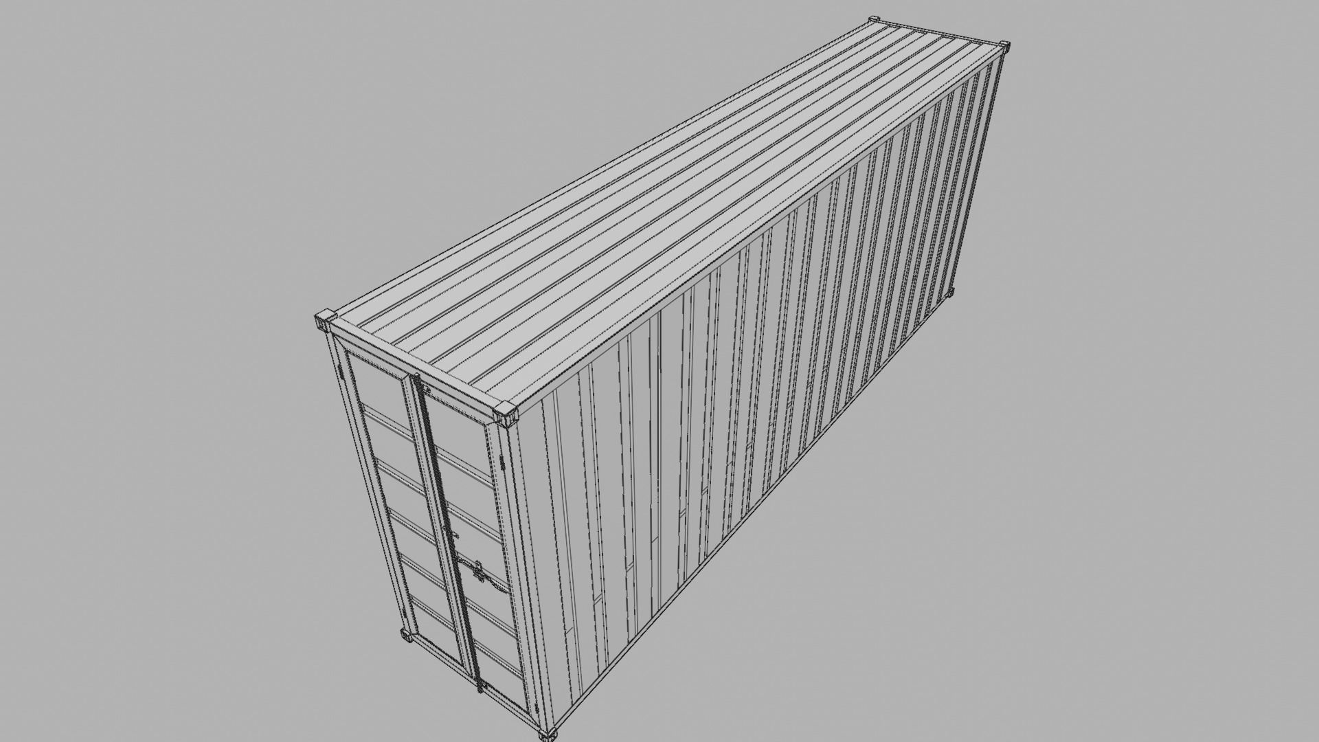 Shipping Container 3D model | CGTrader