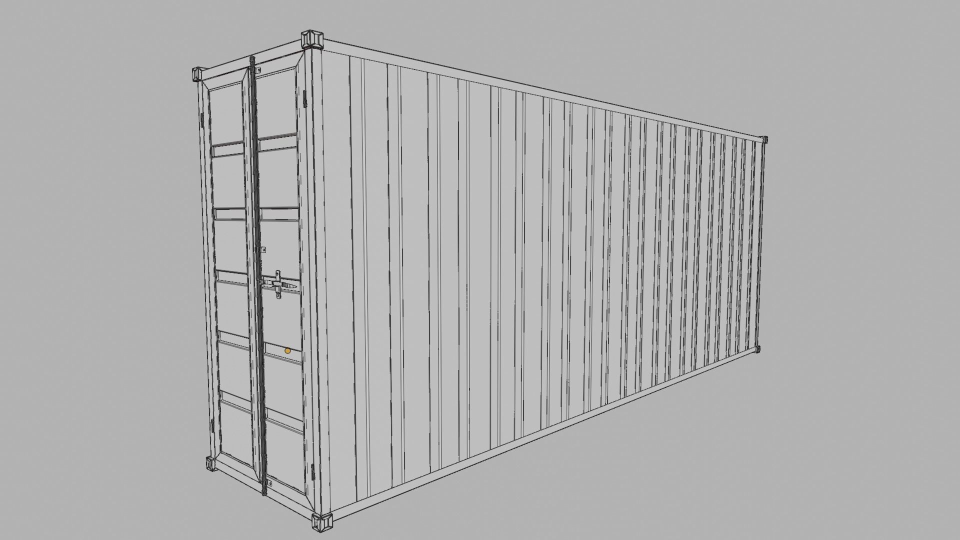 Shipping Container 3D model | CGTrader
