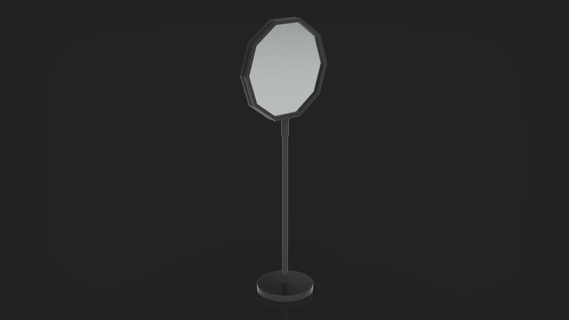 Outdoor Advertising sing Stand 3D model | CGTrader