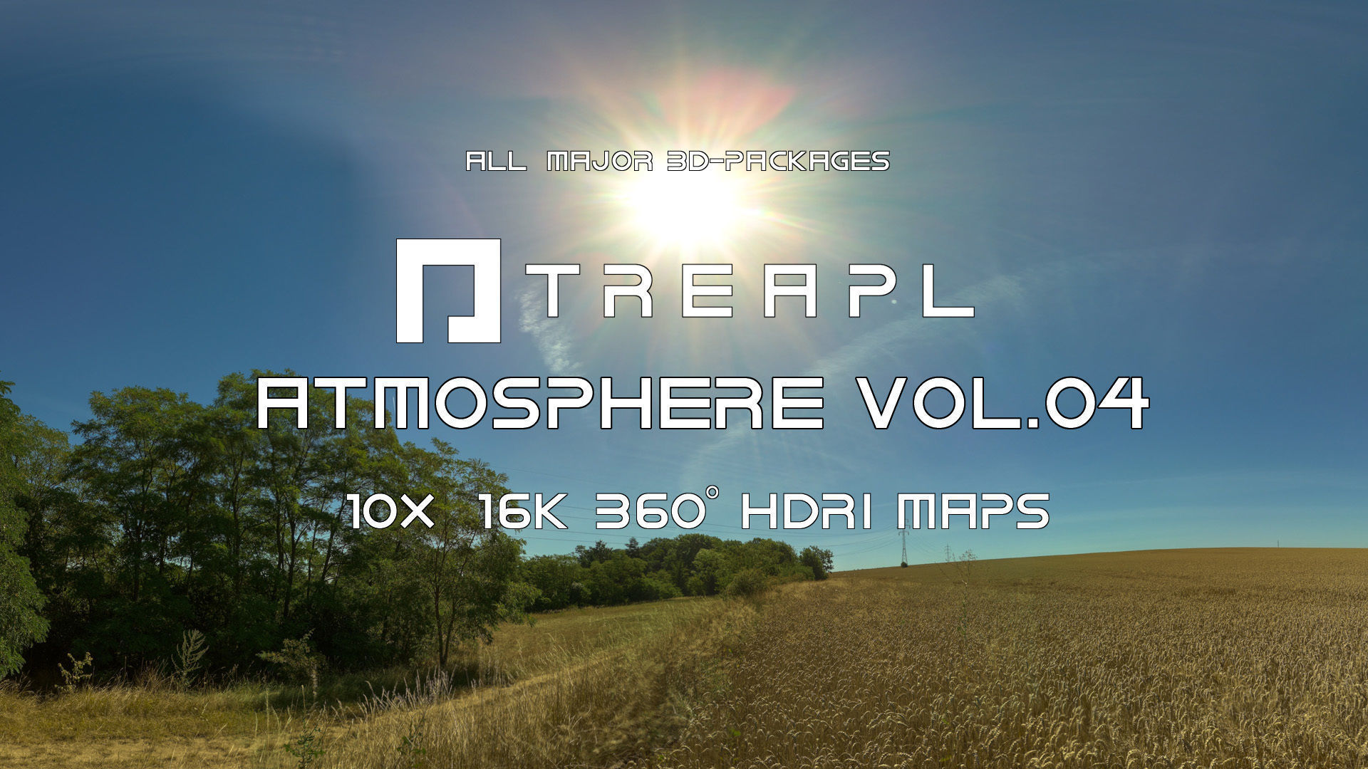 10X HDRI SKIES TREAPL ATMOSPHERE VOL04 - BUNDLE - 360 SKIES Texture ...