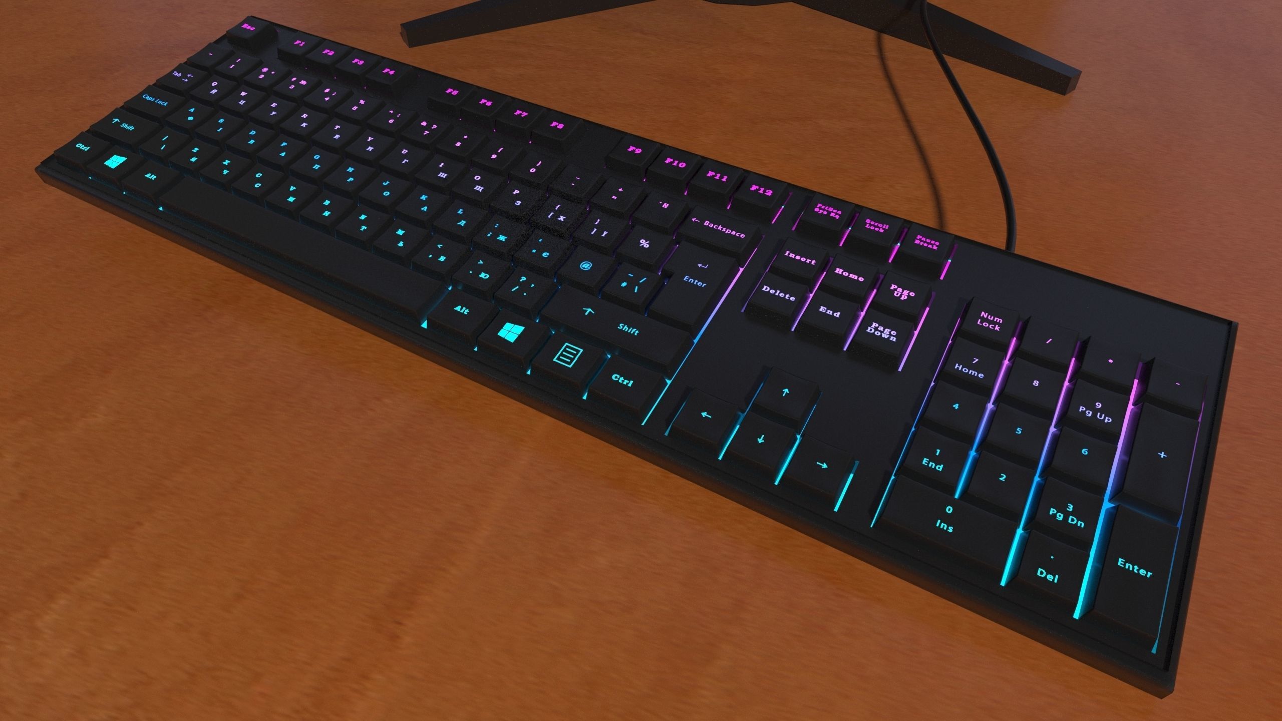 3D model Computer Keyboard Low-poly 3D model VR / AR / low-poly | CGTrader