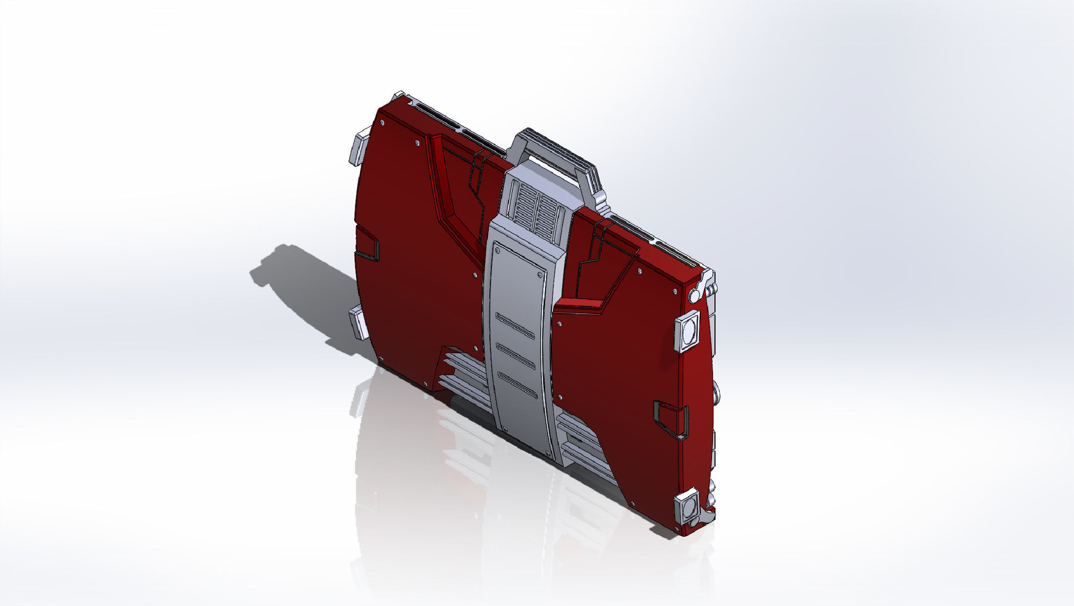 Iron Man Mark 5 Laptop Case 3D model 3D printable | CGTrader