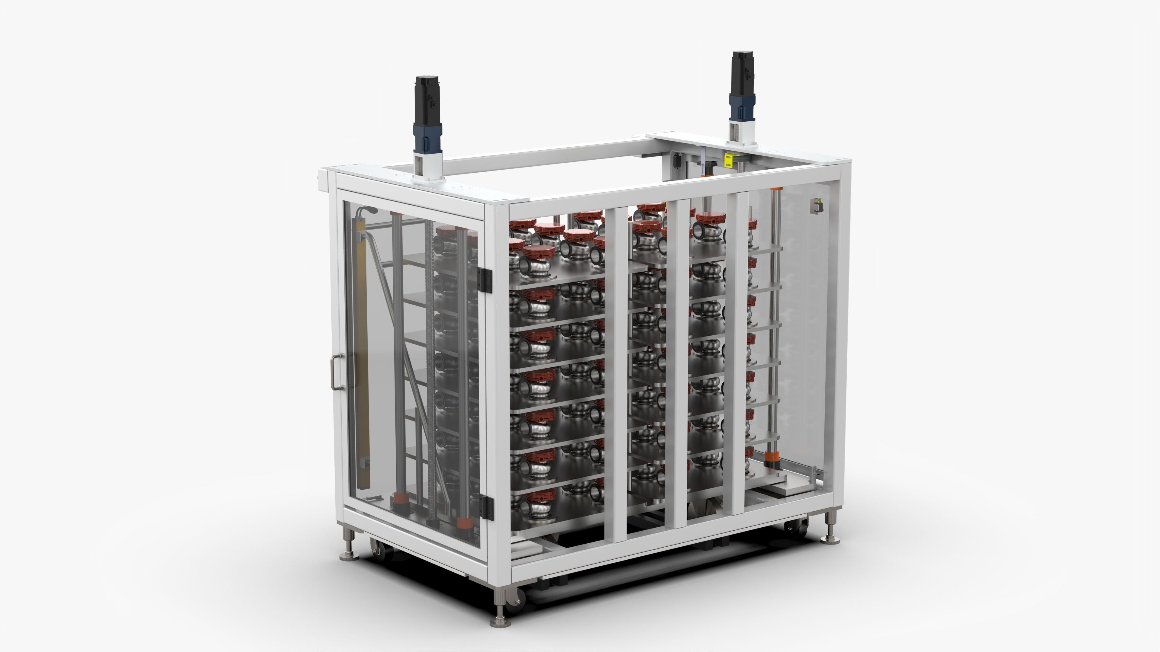 Automatic Lifting Silo Module 3D model | CGTrader