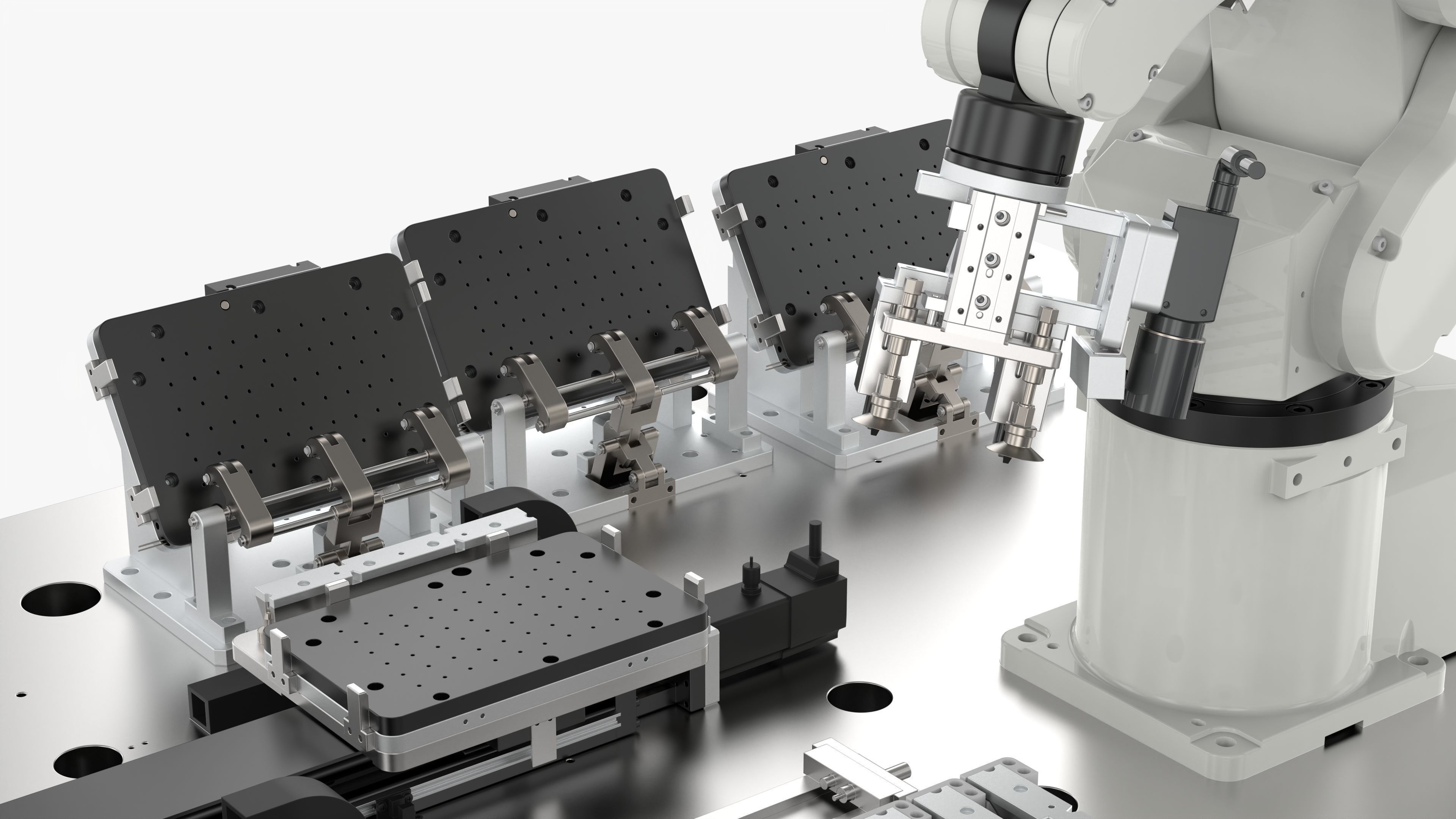 Automatic Magnet Heat Holding Assembly Machine 3D model | CGTrader
