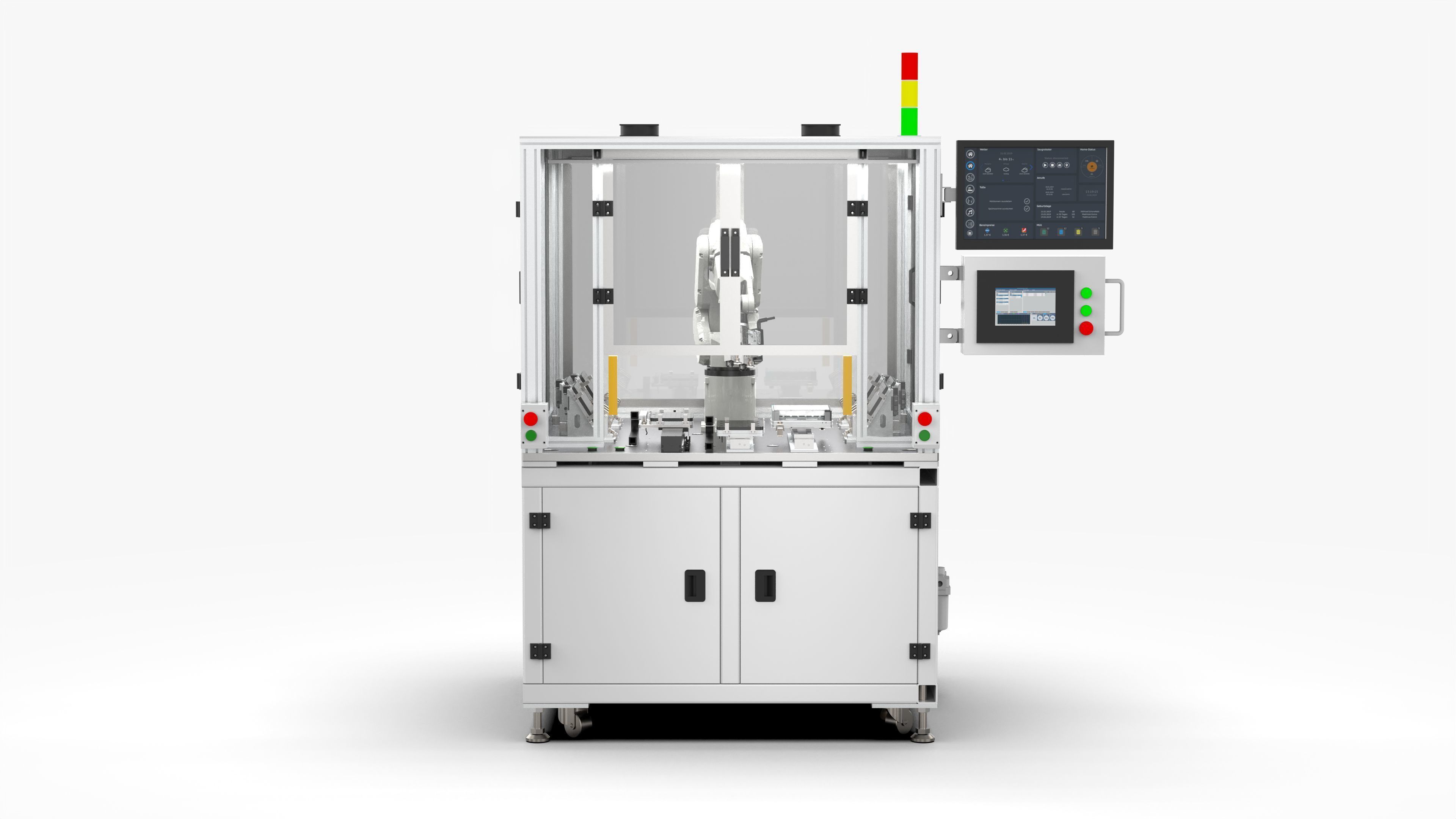 Automatic Magnet Heat Holding Assembly Machine 3D model | CGTrader
