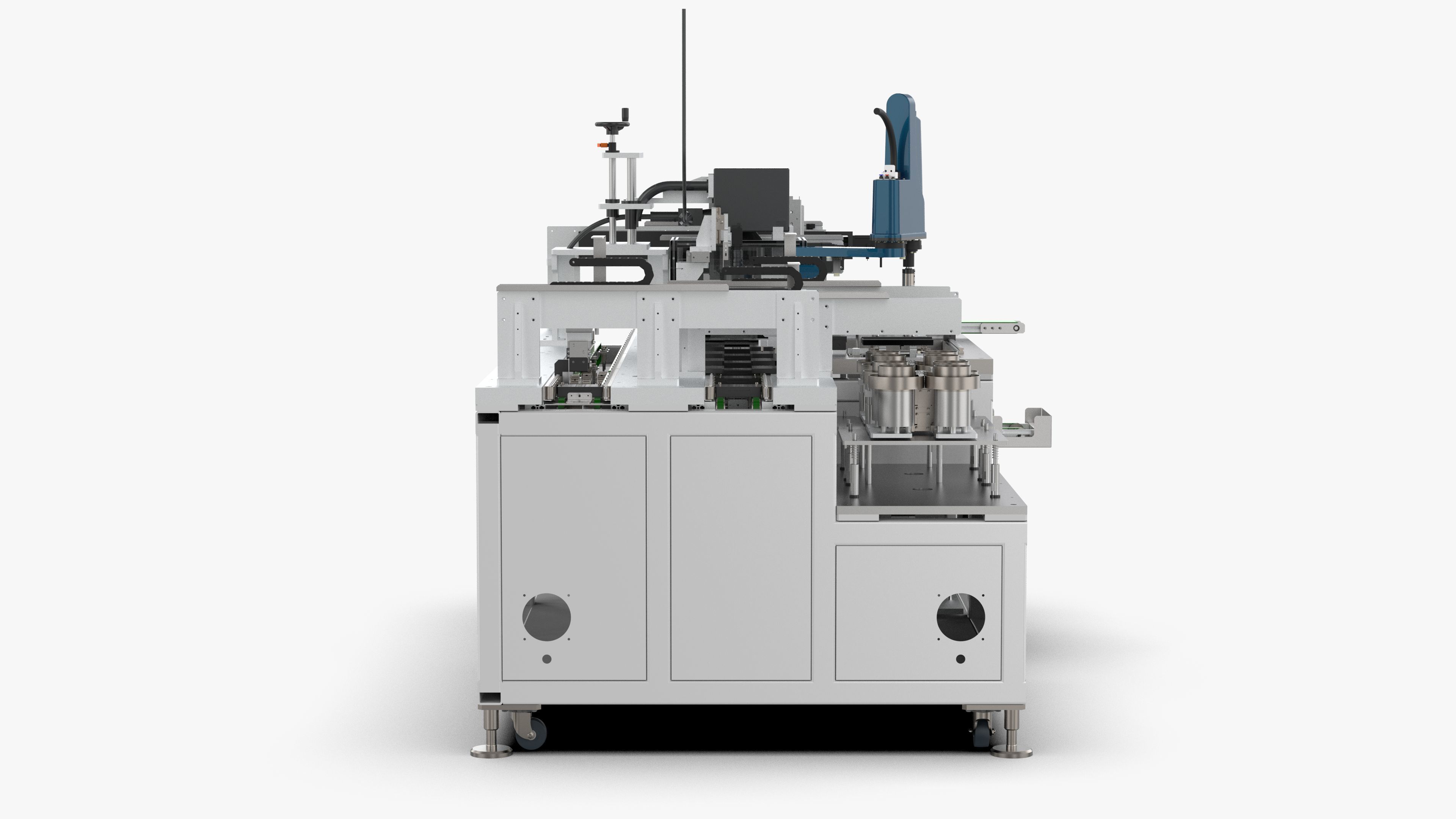 Automatic Radium Welding Loading and Unloading Machine 3D model | CGTrader