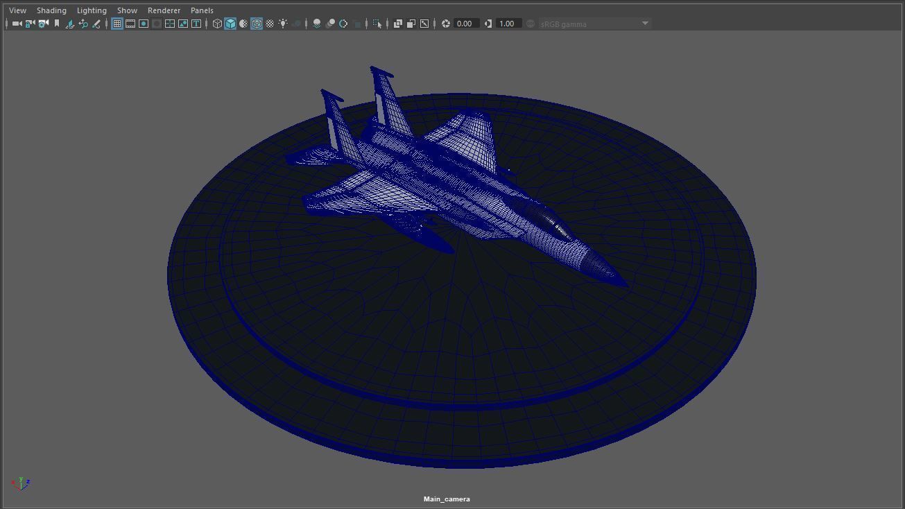 Jet f-15 3D model | CGTrader