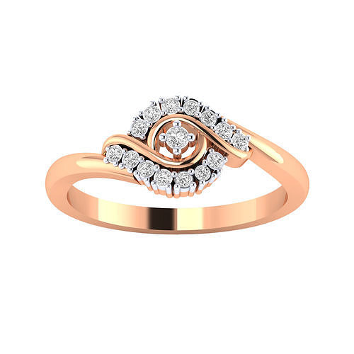 Women Wedding Engagement Ring STL OBJ FBX Renders Details 3D model 3D ...
