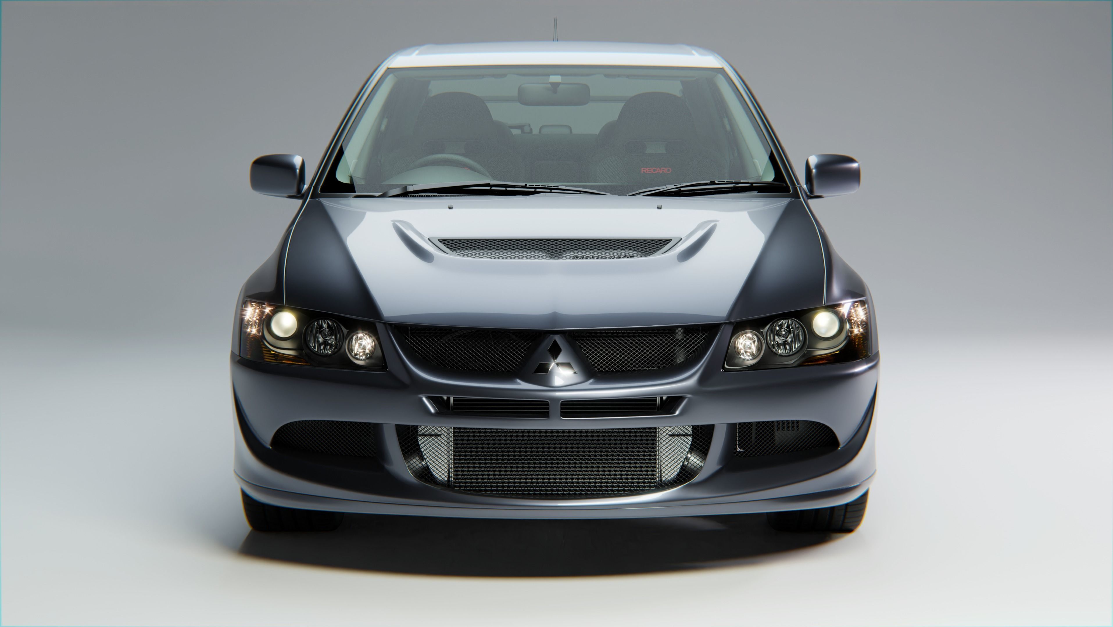 Mitsubishi Lancer Evolution VIII MR 2004 3D model | CGTrader