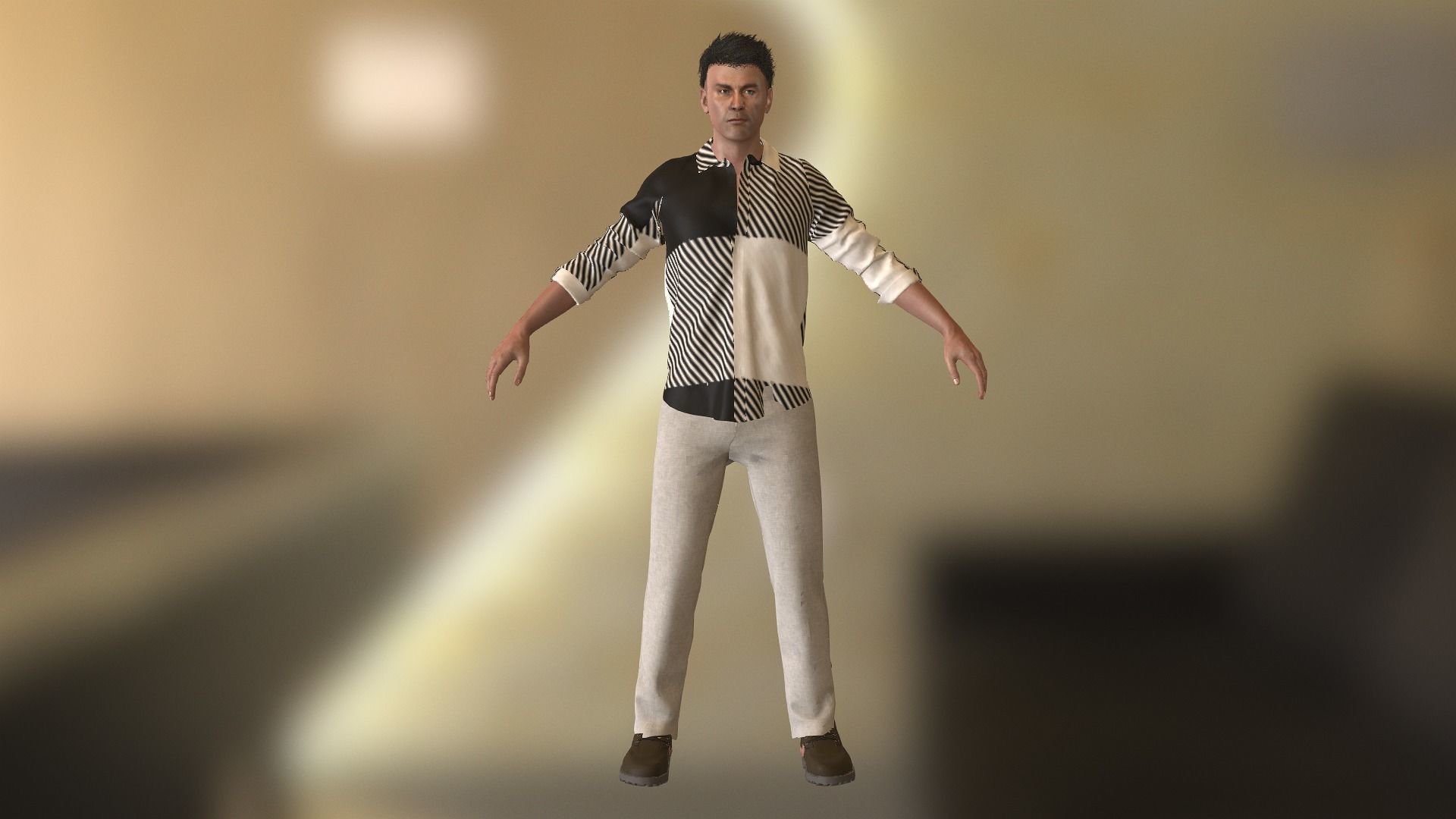 3D model Kevin Stone VR / AR / low-poly | CGTrader