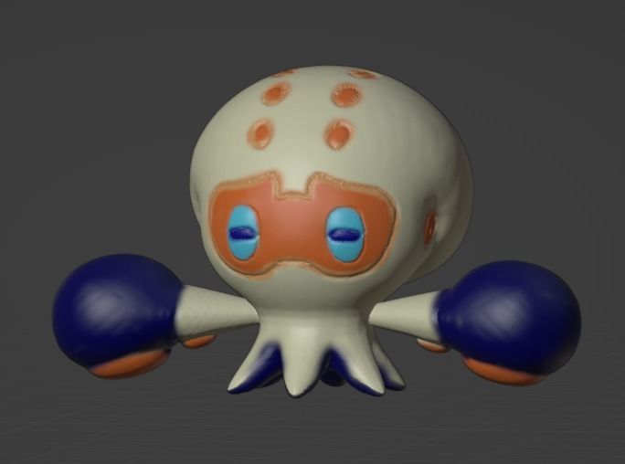 Clobbopus 3D model 3D printable | CGTrader