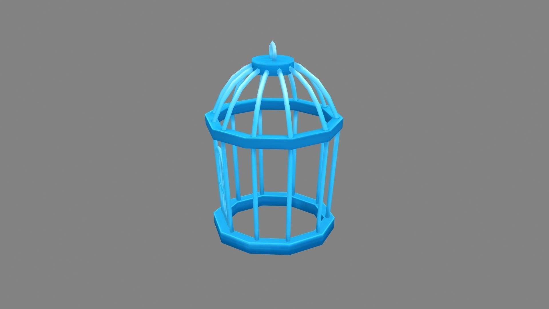 3D model Cartoon Bird Cage VR / AR / low-poly | CGTrader