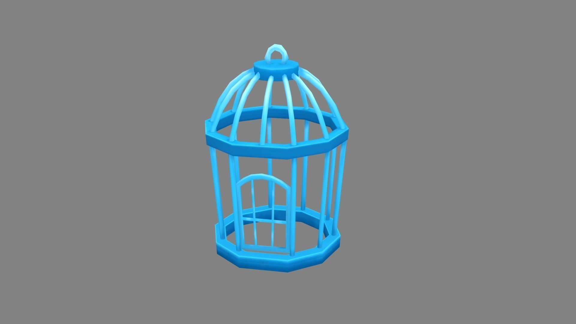 3D model Cartoon Bird Cage VR / AR / low-poly | CGTrader