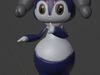 Indeedee Female 3D model 3D printable | CGTrader