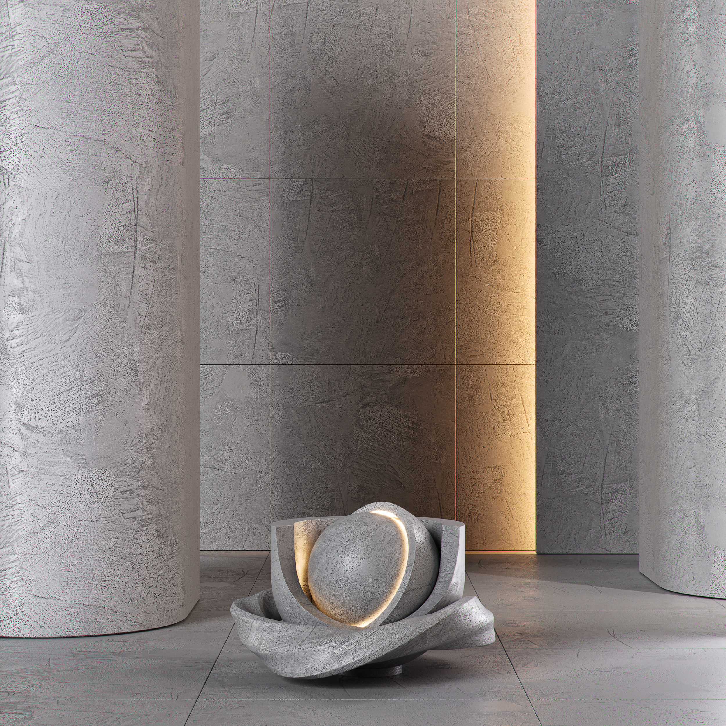 Microcement self-leveling floor 01 Texture | CGTrader