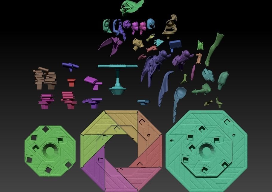 Genshin Impact Lisa Minci 3D model 3D printable | CGTrader