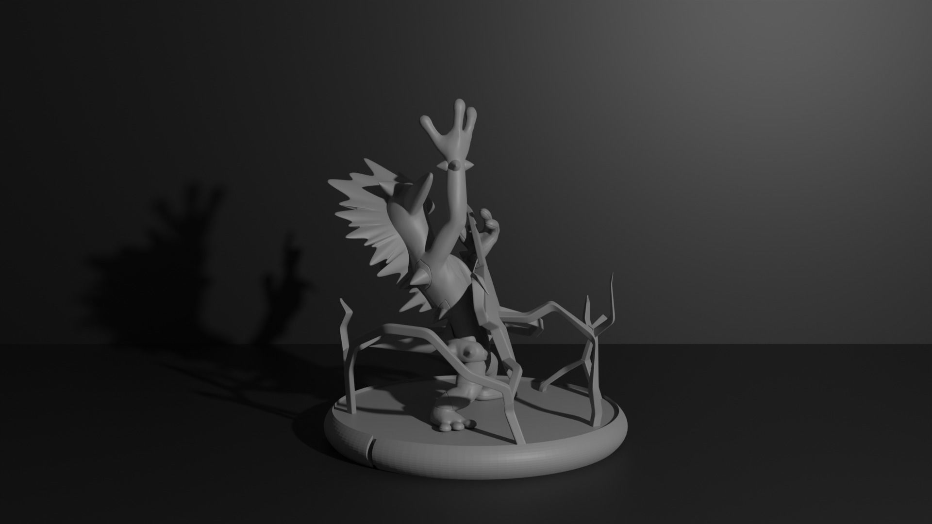 Toxtricity pokemon 3D print model 3D model 3D printable | CGTrader