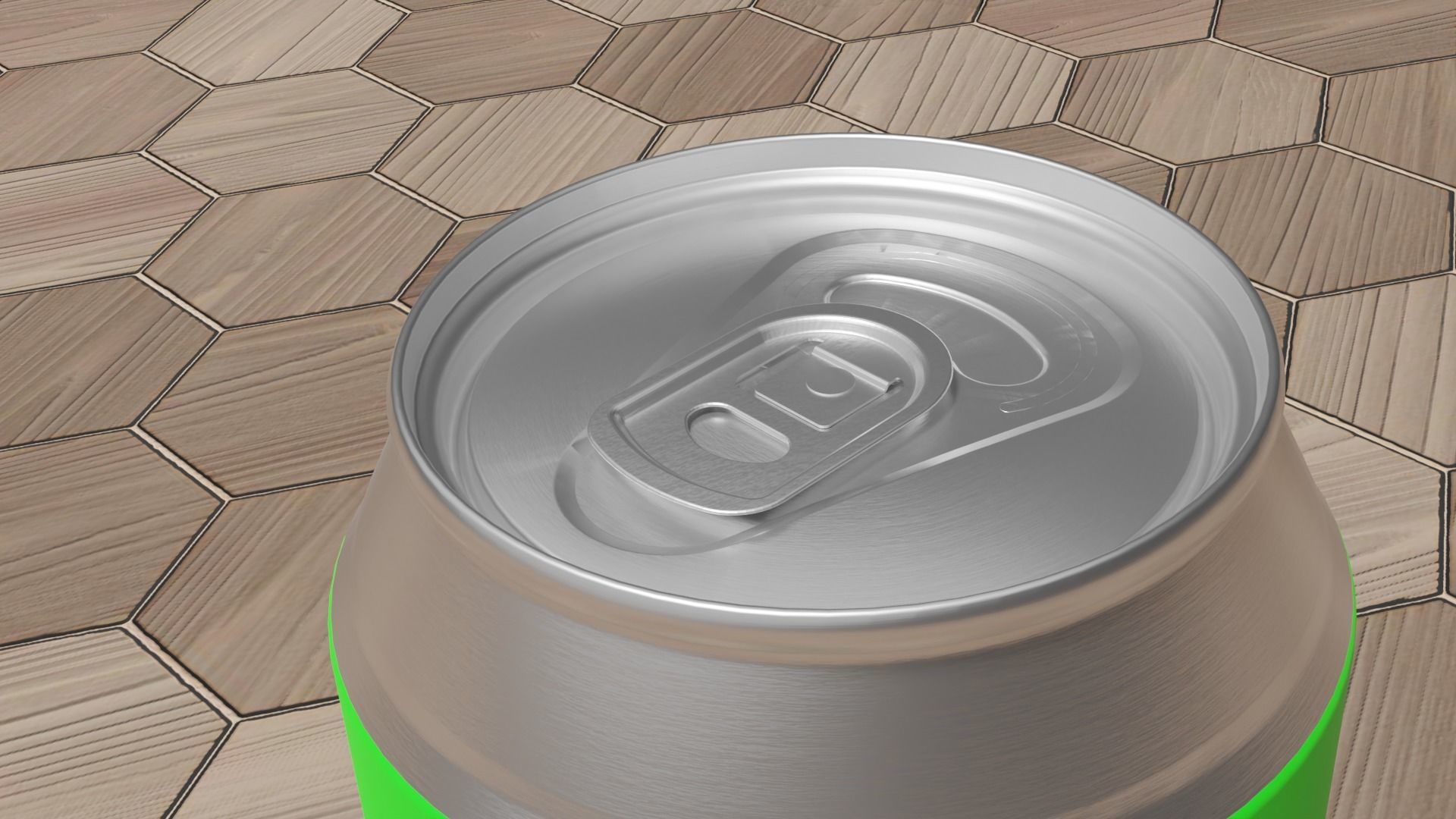 Aluminium drink closed can 3D model | CGTrader