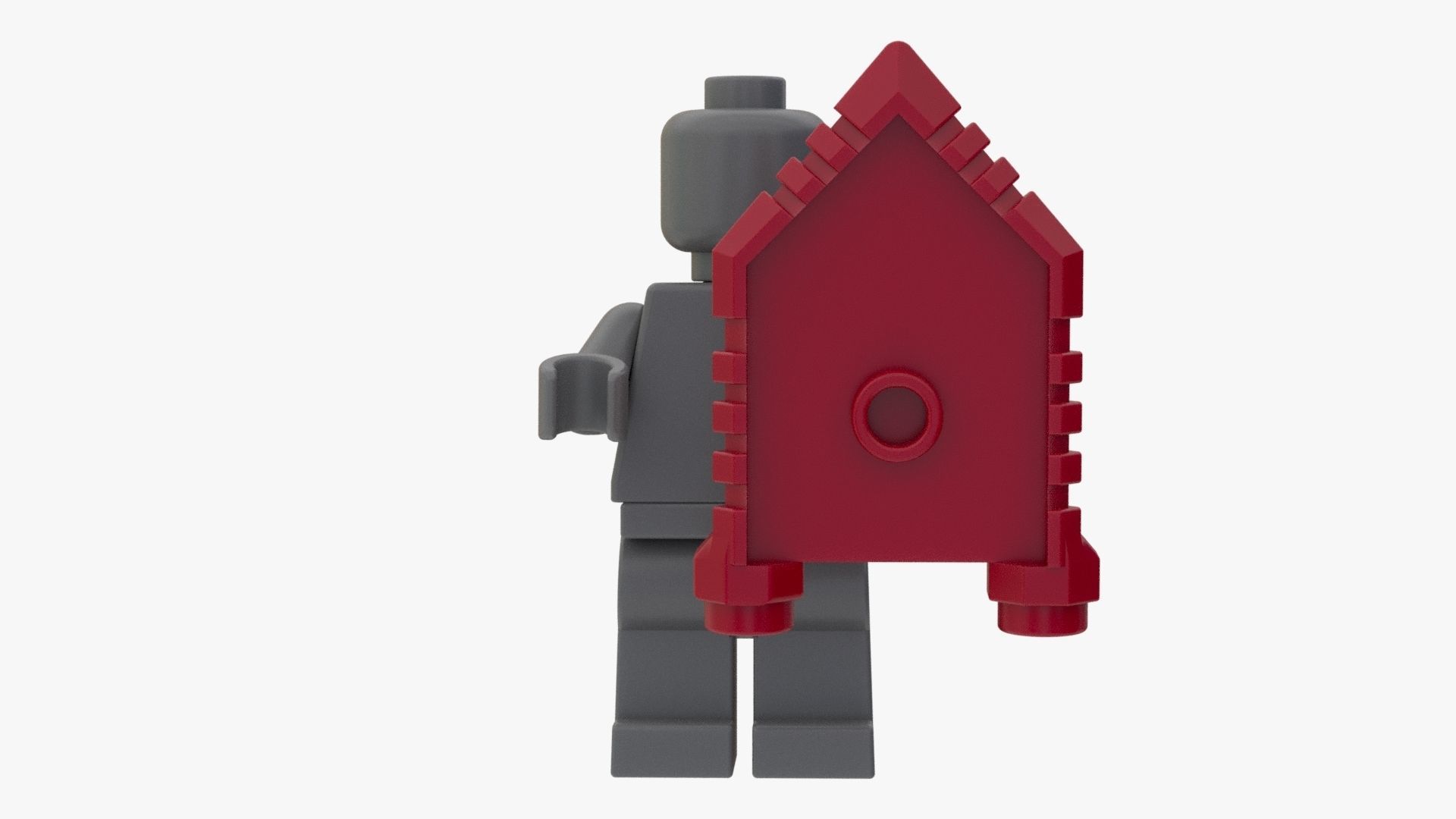 Lego Realsize Shield 3D model | CGTrader
