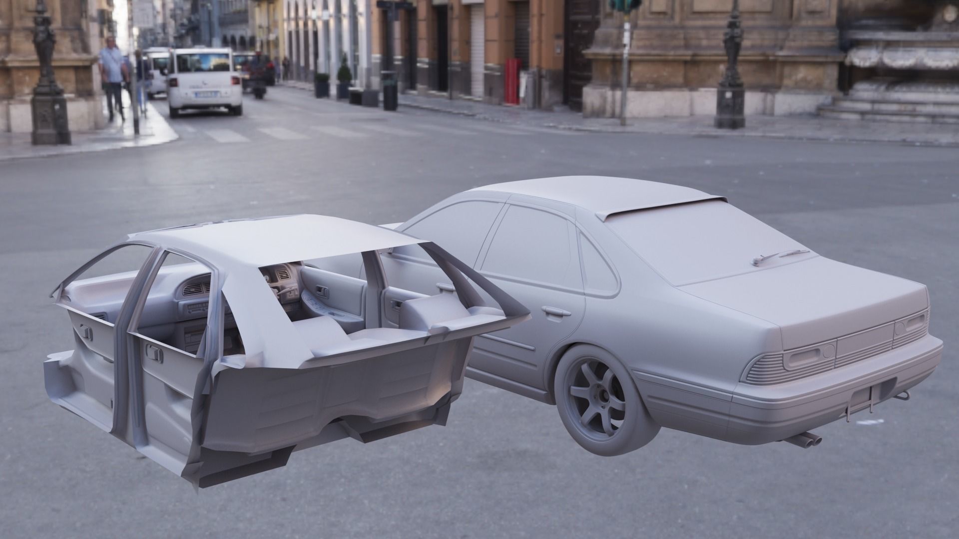 Nissan a31 Cefiro Altima Laurel 3D model | CGTrader