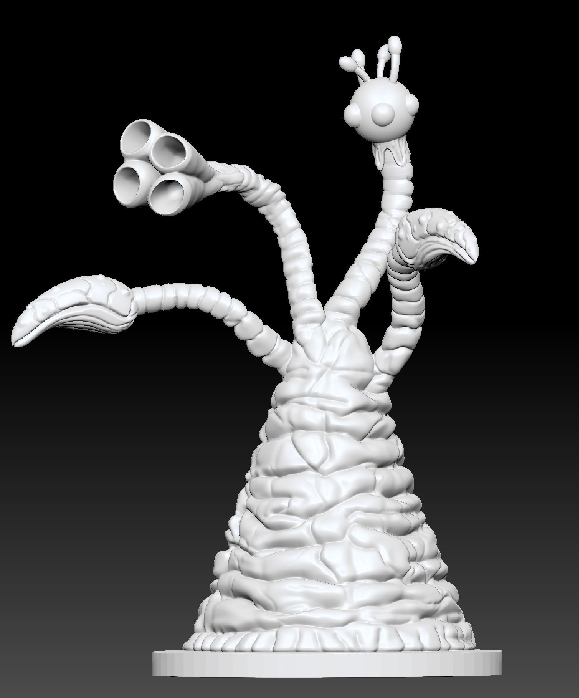 Yithian The Great Race of Yith 3D model 3D printable | CGTrader