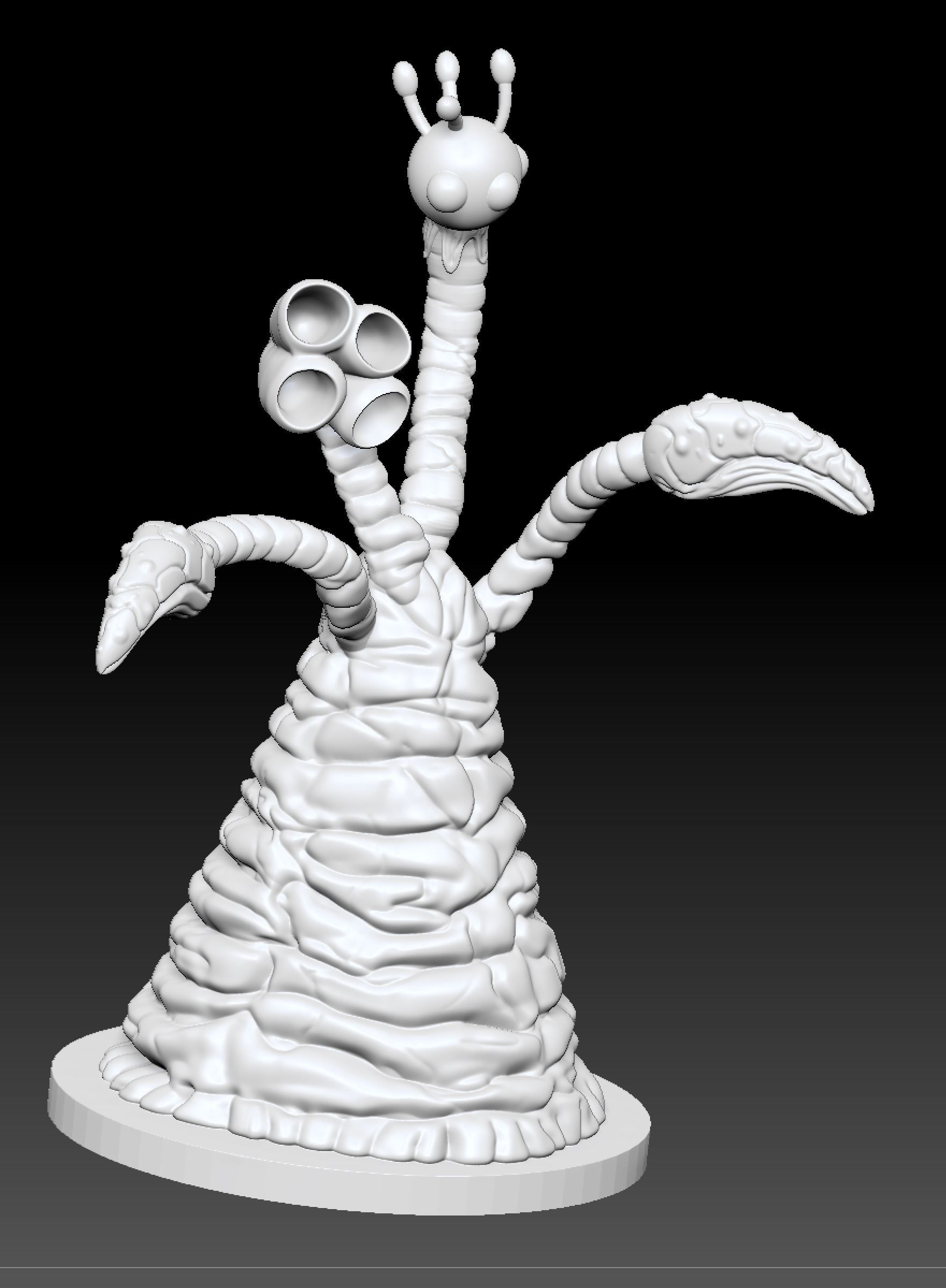 Yithian The Great Race of Yith 3D model 3D printable | CGTrader