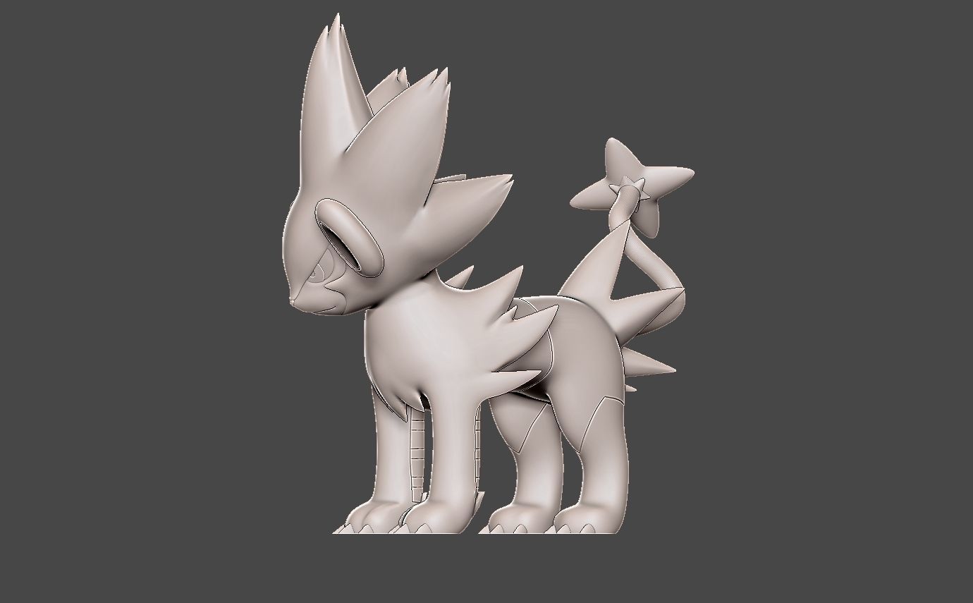 Pokemon shinx evolution pack 3D model 3D printable | CGTrader
