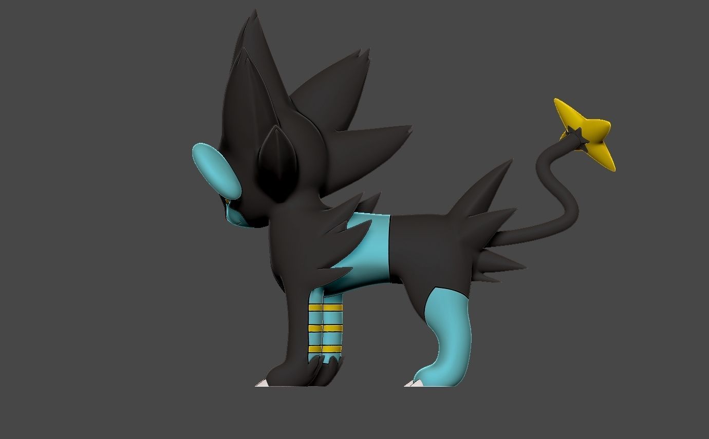Pokemon shinx evolution pack 3D model 3D printable | CGTrader