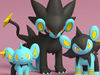 Pokemon shinx evolution pack 3D model 3D printable | CGTrader