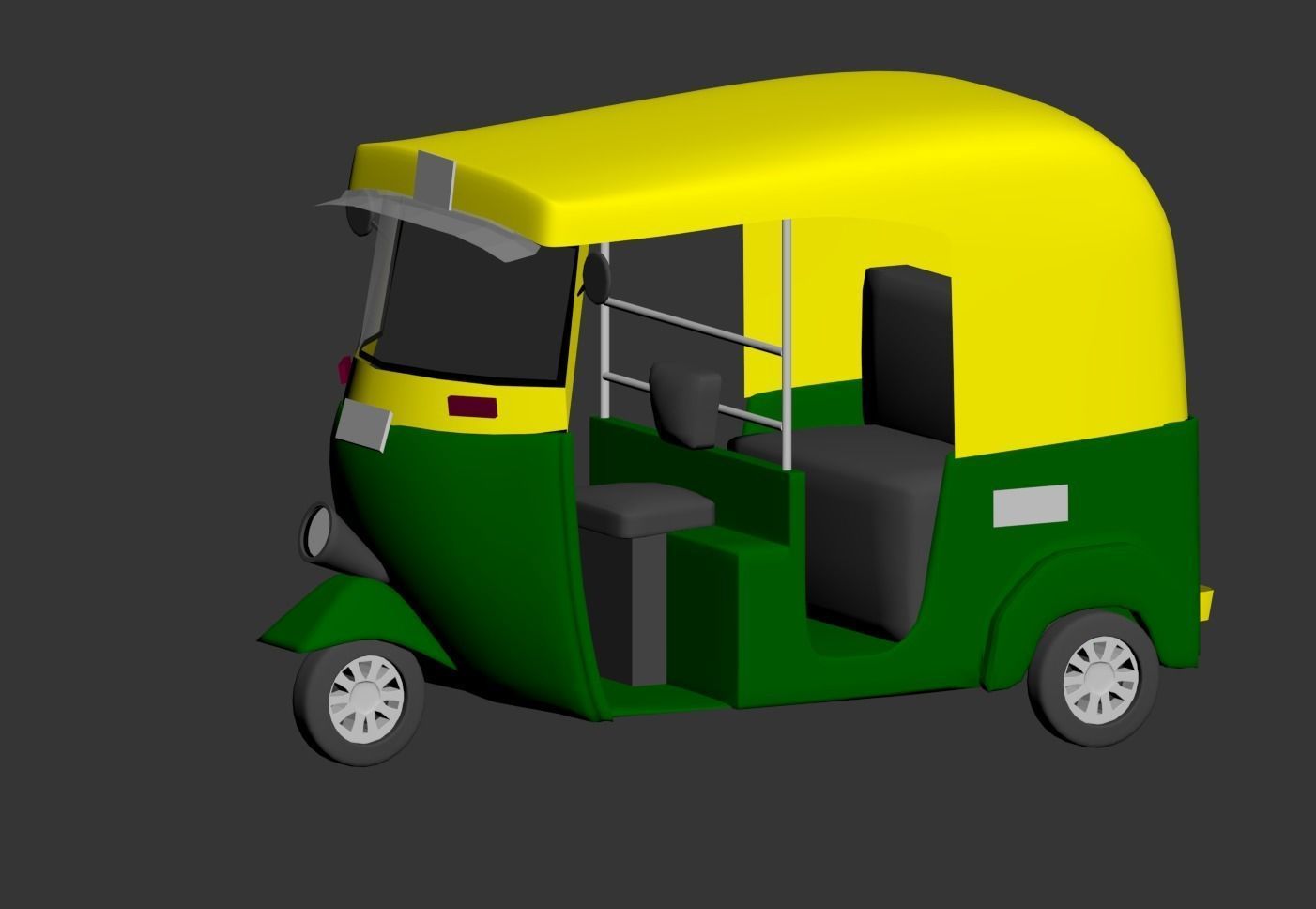 3D model Auto Rickshaw 3D Model VR / AR / low-poly | CGTrader
