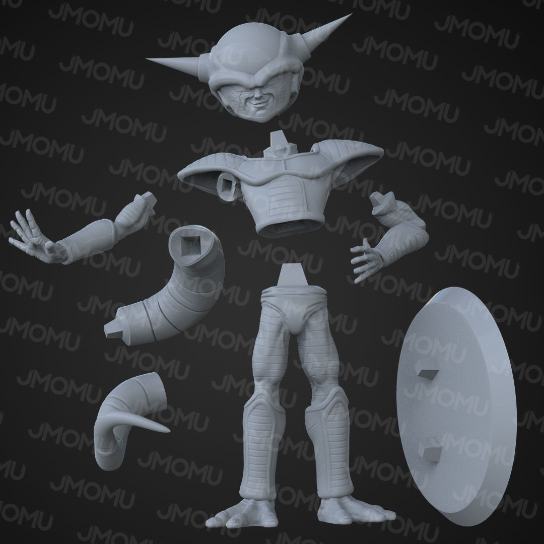 Freezer Figure 3D 3D model 3D printable | CGTrader